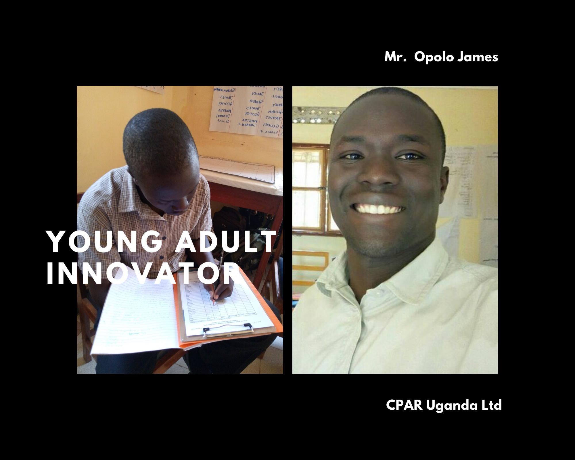Beneficiary Opolo James – CPAR Uganda