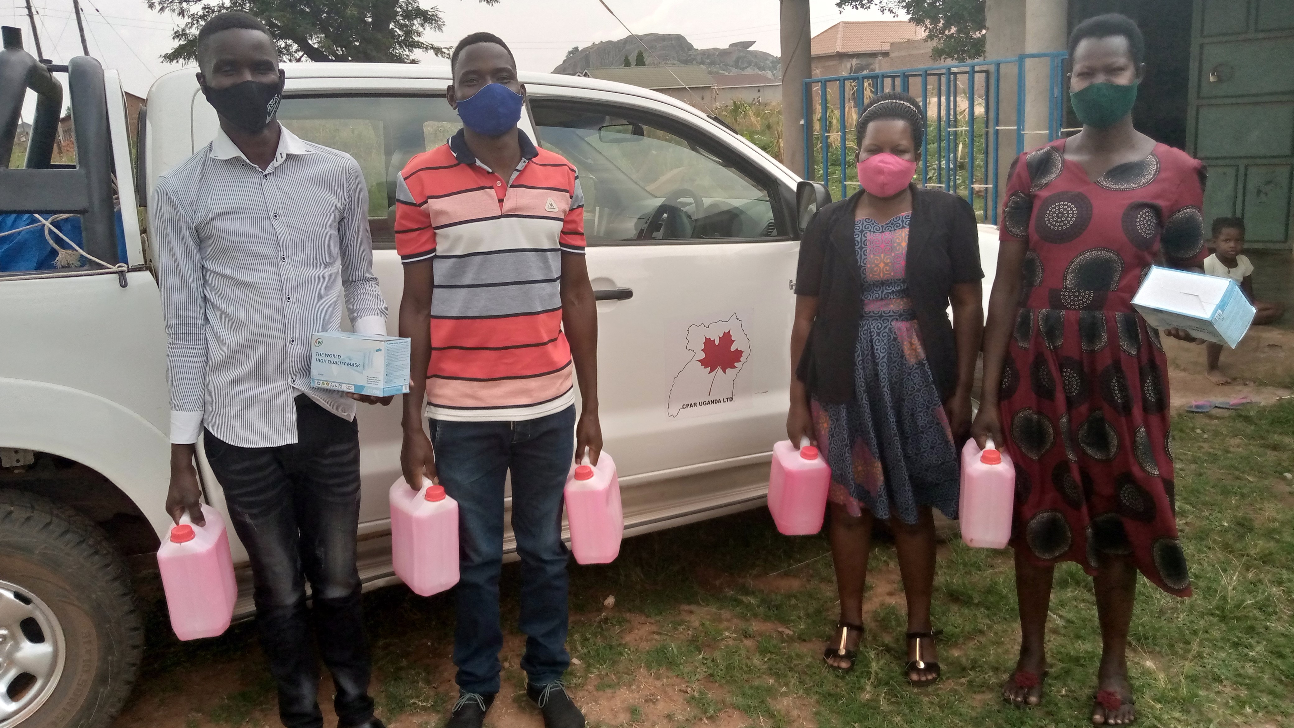 Contributing to fighting Covid-19 in Ngora District – CPAR Uganda